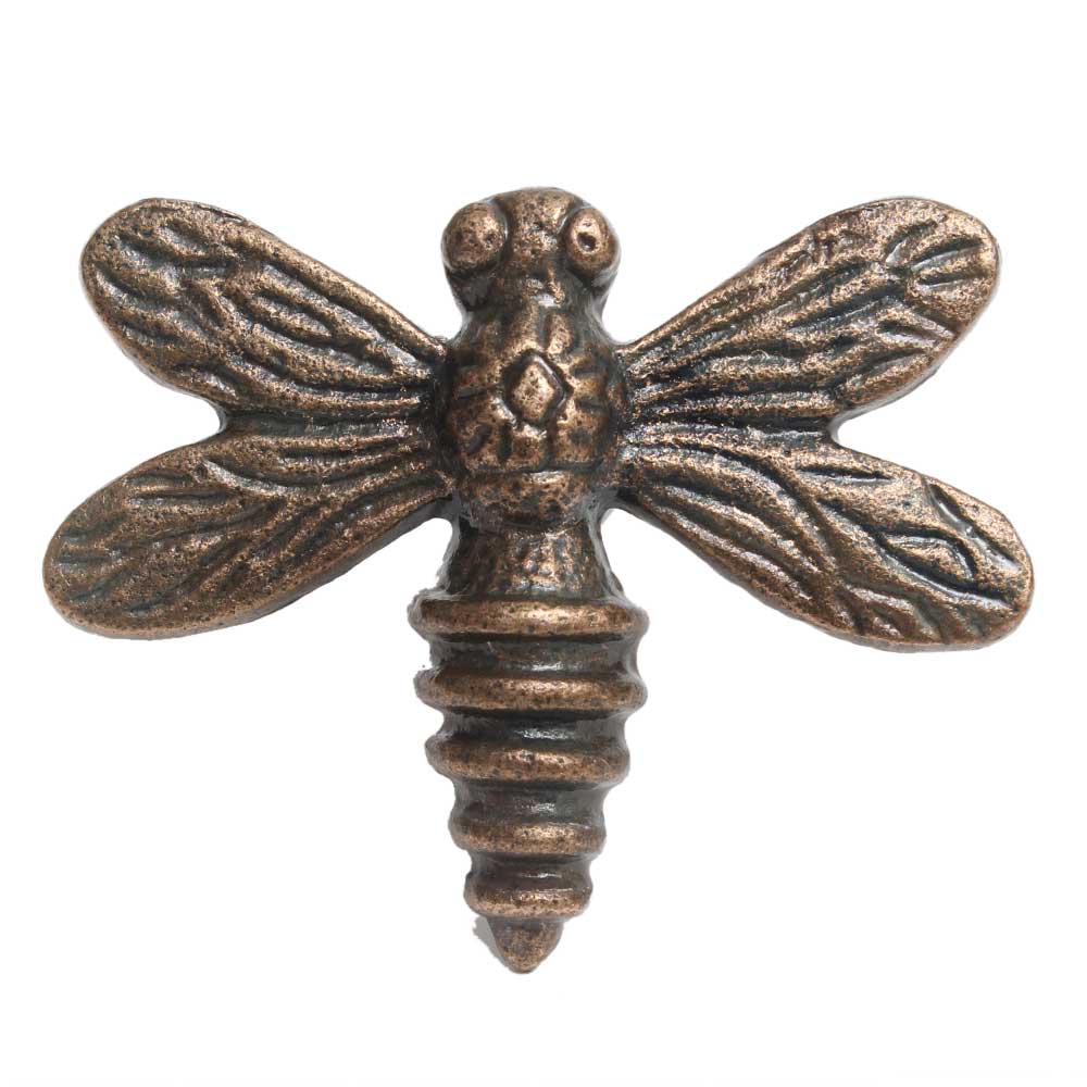 Antique Honey Bee Iron Cabinet Knobs